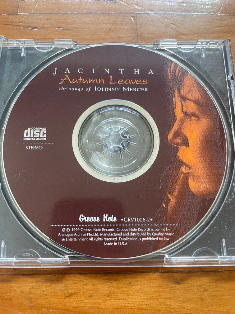 Audiophile Jacintha Autumn Leaves CD (Made In USA), Hobbies & Toys ...