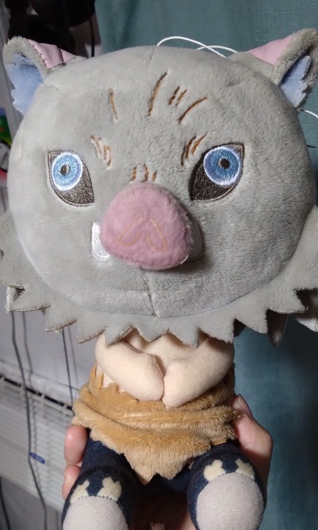 Banpresto Demon Slayer Inosuke Plushie, Hobbies & Toys, Toys & Games on ...