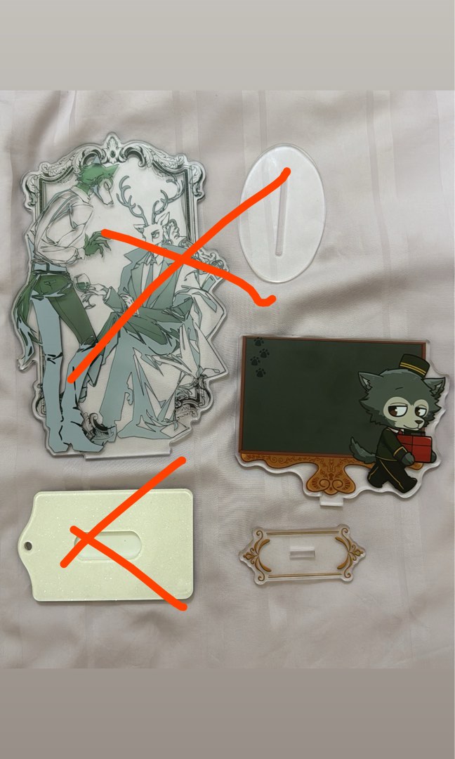 BEASTARS fan-art standee, Hobbies & Toys, Collectibles & Memorabilia ...