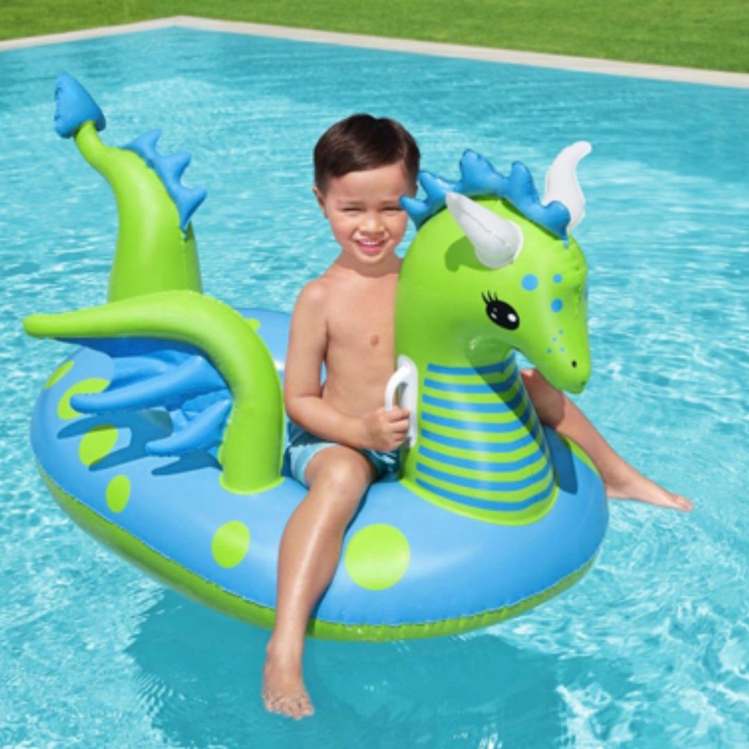 Bestway DRAGON RIDE-ON inflatable toy, Sports Equipment, Sports & Games ...