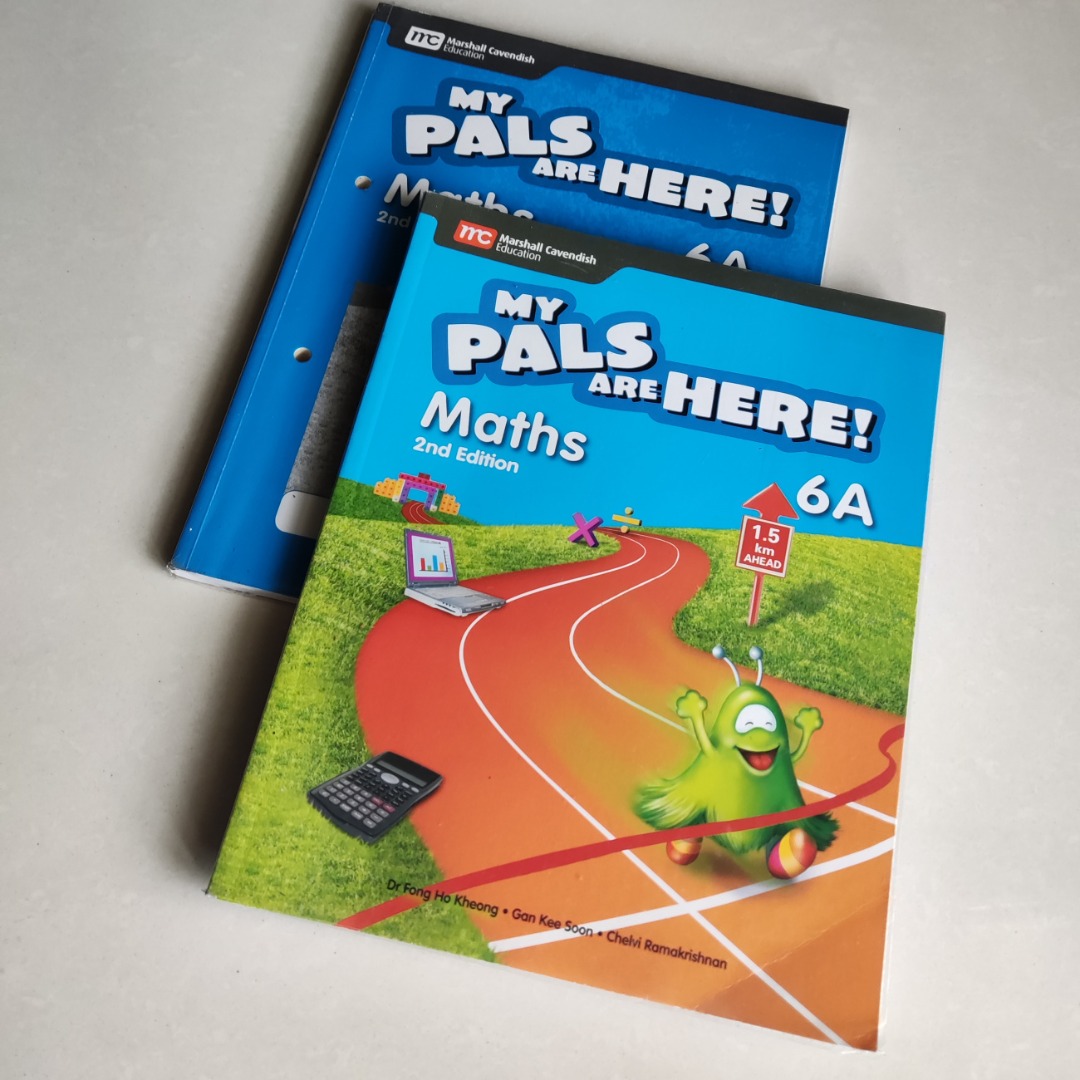 Buku My Pals Are Here Pupil's Book Maths 6A 2nd Edition FREE Workbook ...
