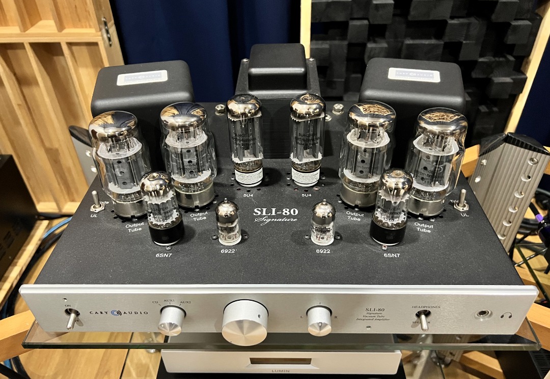 Cary Audio SLI-80 Signature Integrated Amplifier, Audio, Soundbars ...