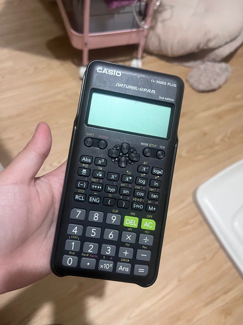 卡西歐CASIO FX 350EX PLUS 計算機 功能正常, 電視及其他電器 , 其他家庭電器在旋轉拍賣