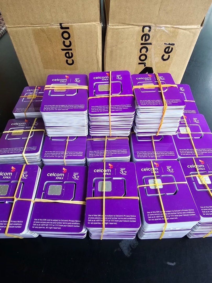 Celcom prepaid Sim card, Mobile Phones & Gadgets, Mobile & Gadget ...