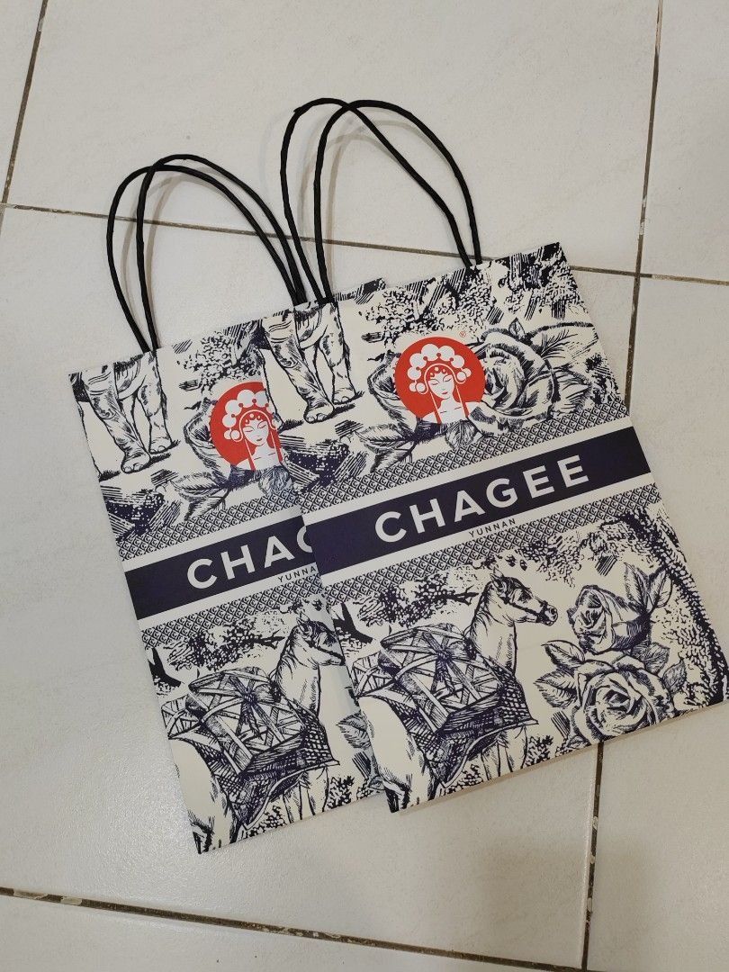 Chagee Paperbag Paper Bag x 1 pc, Hobbies & Toys, Collectibles ...