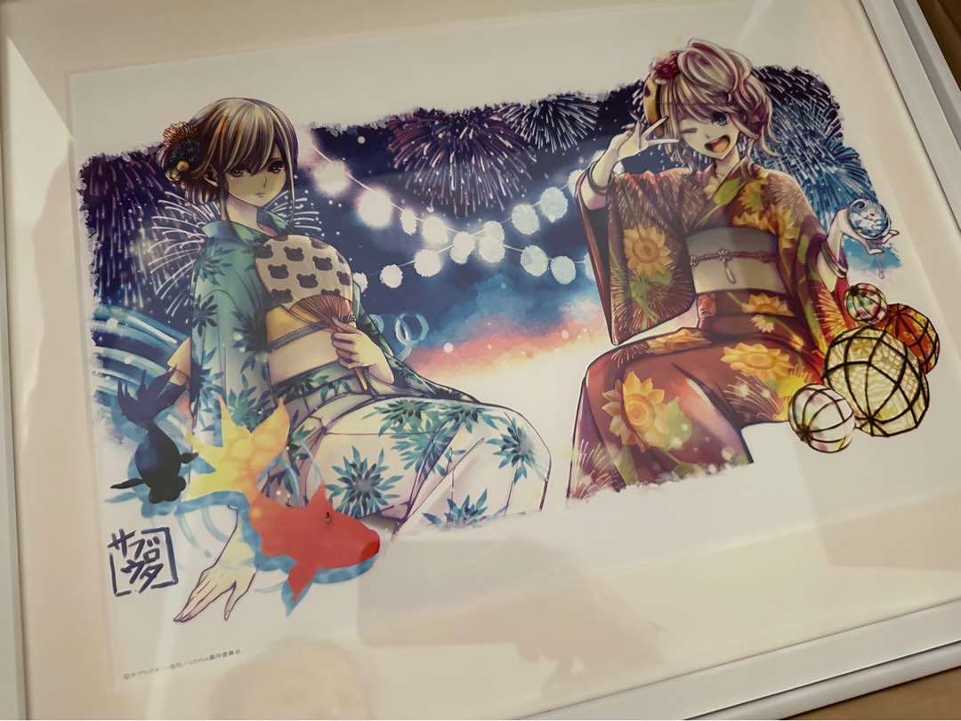 Citrus Manga Limited Edition Drawing by Saburouta (Yuzu, Mei Aihara ...