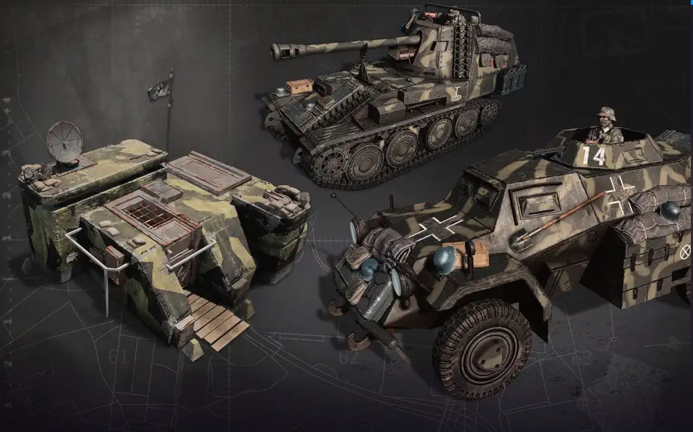 Company of Heroes 3 Night Fighters Werhmacht HQ Cosmetic Bundle redeem ...