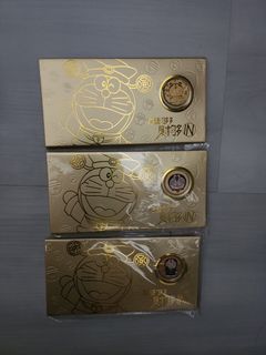 Doraemon Gold Coin, Hobbies & Toys, Memorabilia & Collectibles, Currency on Carousell