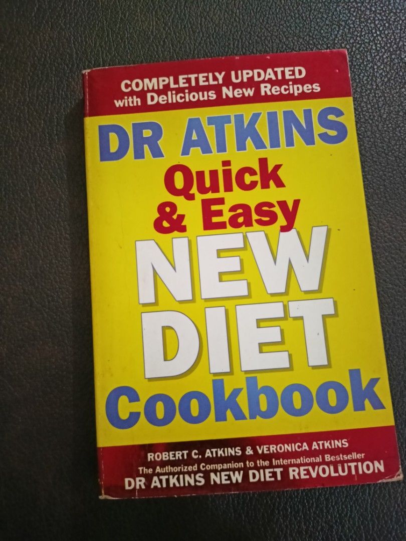 DR ATKINS - Quick & easy NEW DIET Cookbook, Buku & Alat Tulis, Buku di ...