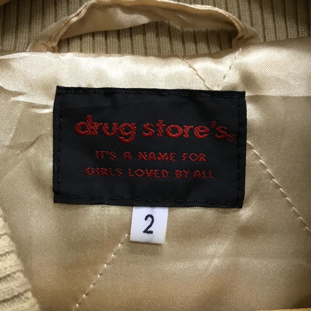 DRUG’s STORE VELVET BOMBER JACKET, Men's Fashion, Coats, Jackets and ...