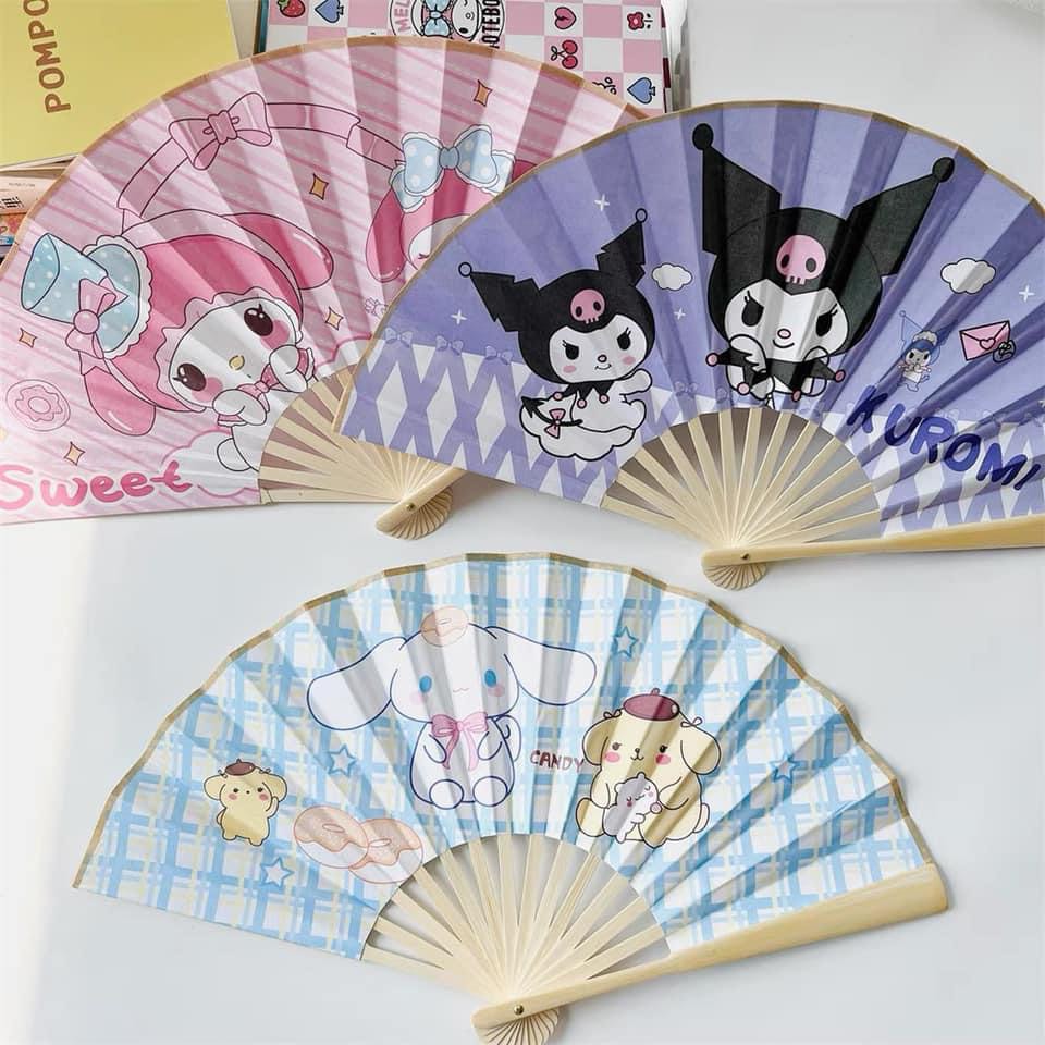 Fan kuromi melody cinnamoroll, Furniture & Home Living, Lighting & Fans ...