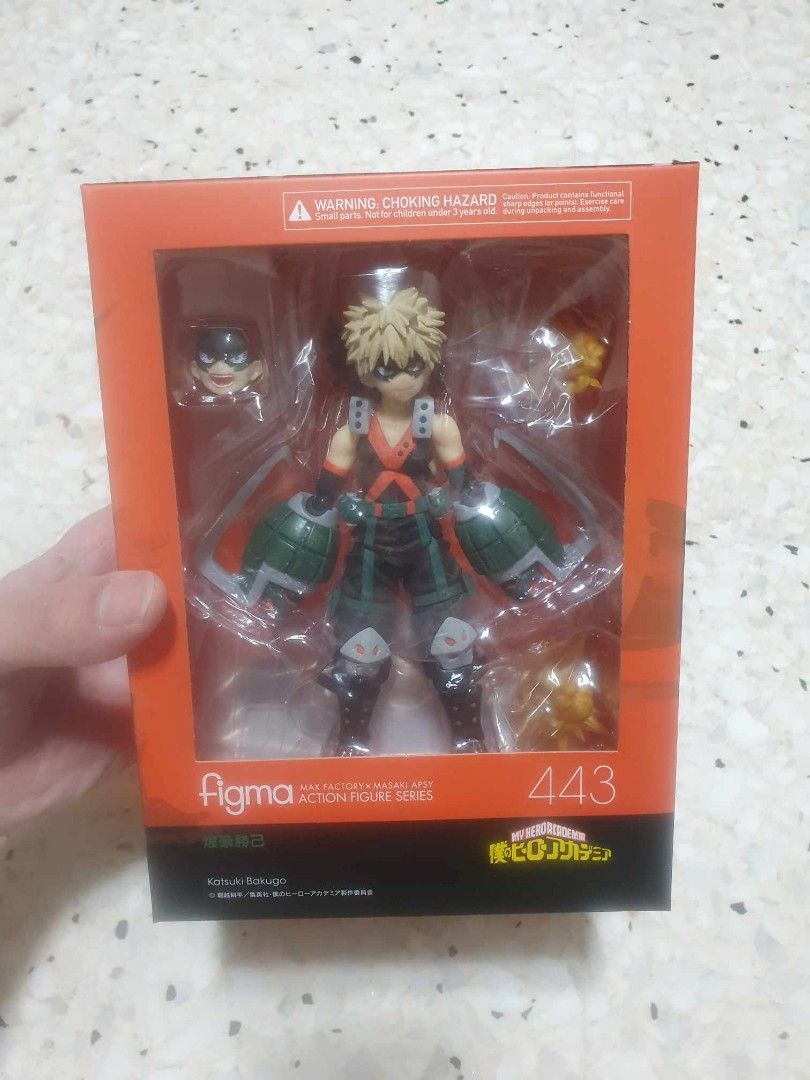 Figma Boku no Hero Academia BNHA MHA Bakugo Katsuki Anime Figure ...