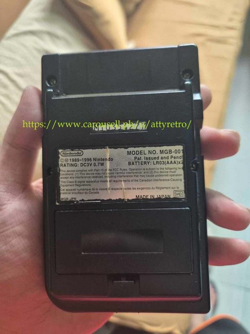 Gameboy Pocket Backlight mod with ISSUE (see comments), Video Gaming ...