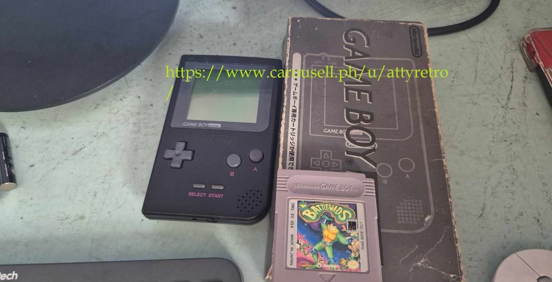 Gameboy Pocket Backlight mod with ISSUE (see comments), Video Gaming ...