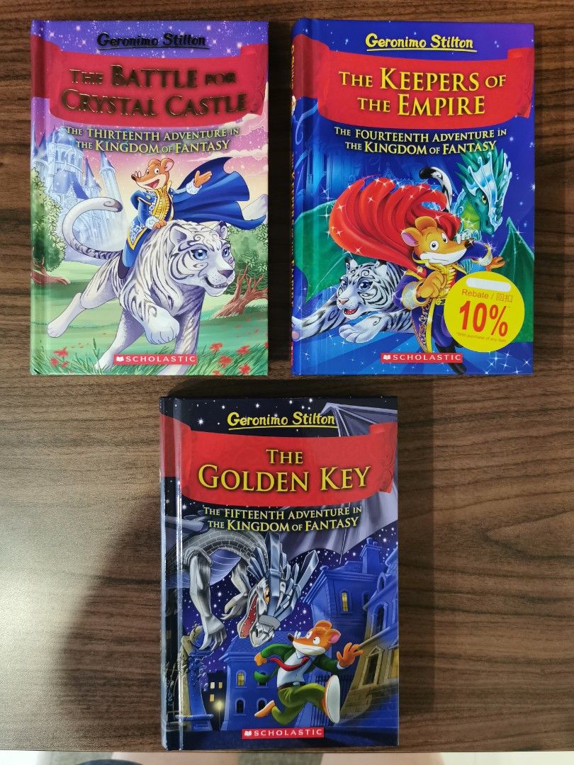 Geronimo Stilton The Kingdom of Fantasy, Hobbies & Toys, Books ...