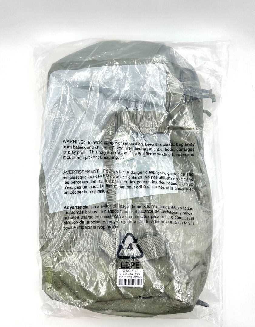 GORUCK - Gym Bag - 30L - Ripstop Robic - Earth + Orange, 興趣及遊戲, 旅行, 旅遊 ...