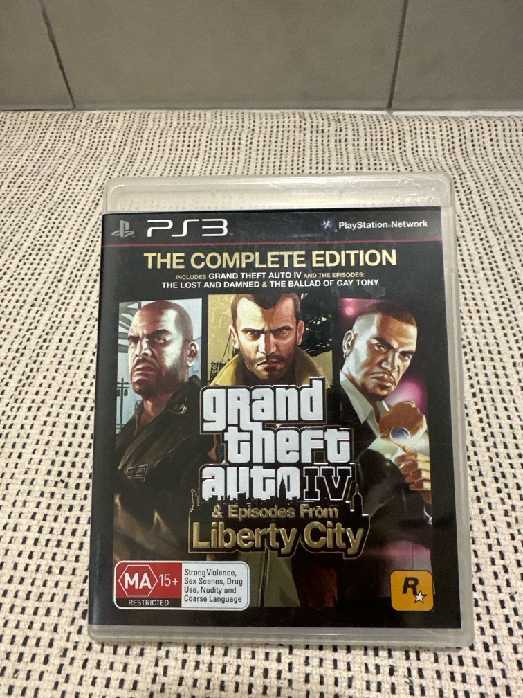 PS3 - Grand theft auto IV, Video Gaming, Video Games, PlayStation on ...