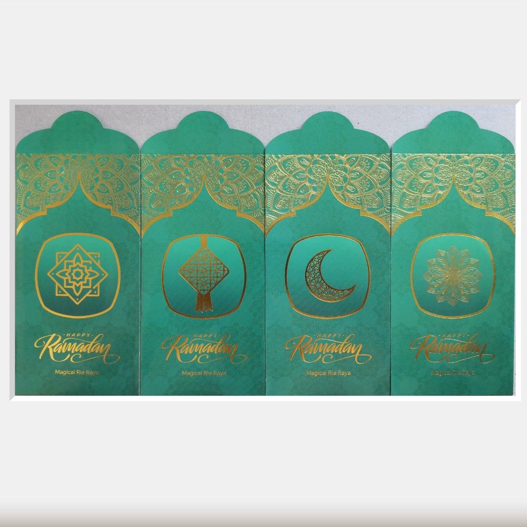 Hari Raya Packets - 2024 HONOR set of 4 design, Hobbies & Toys ...