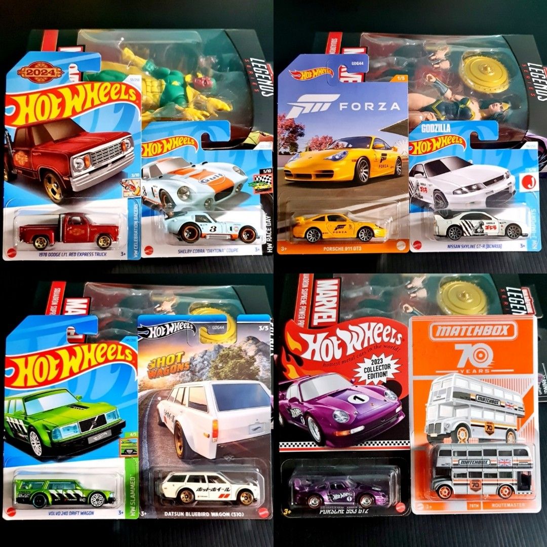 Hot Wheels Collector Limited Edition Porsche 933 GT2, Godzilla Nissan ...