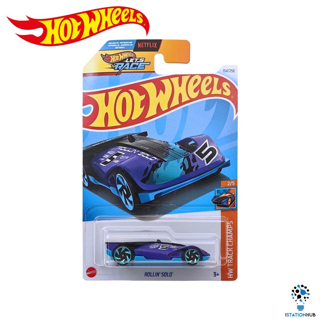 Hot Wheels HW TRACK CHAMP Rollin' Solo | Car Collector Kids Toys ...