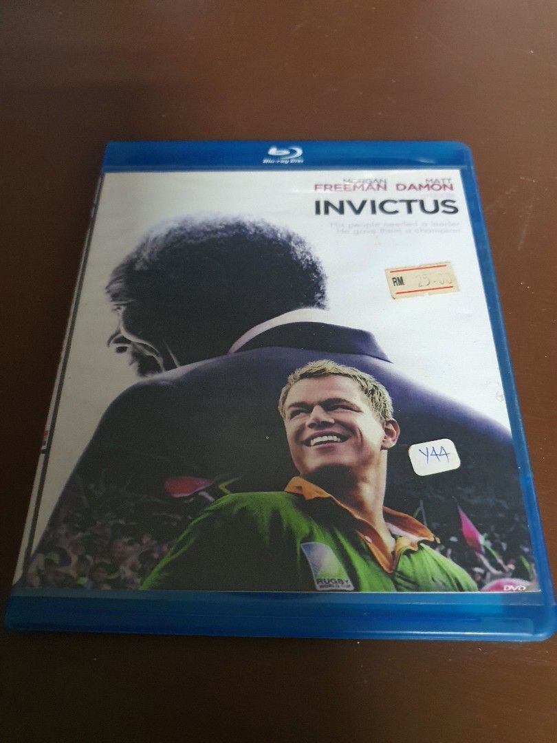 Invictus blu-ray disc, Hobbies & Toys, Music & Media, CDs & DVDs on ...