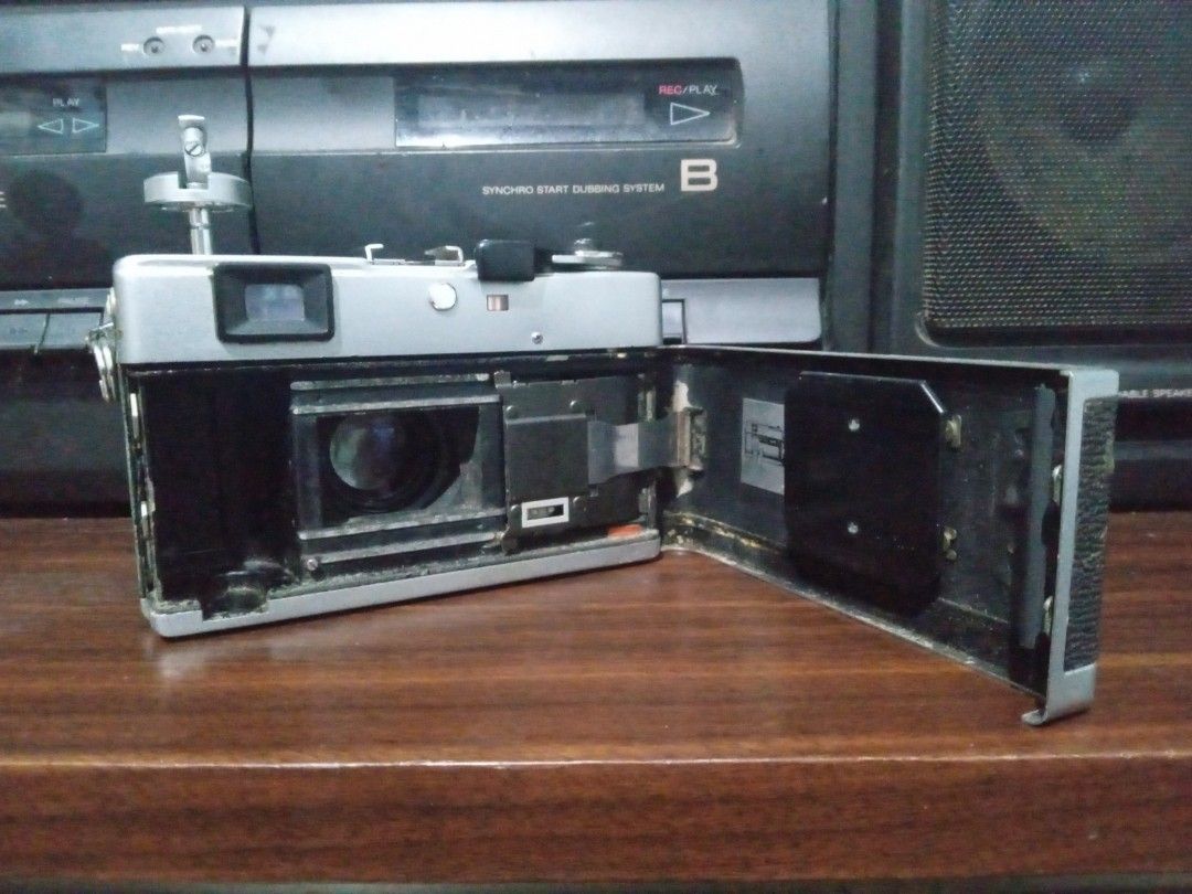 Kamera analog rangefinger CANNON canonet QL17 kolekasi antik jadul vintage retro rare, Fotografi ...