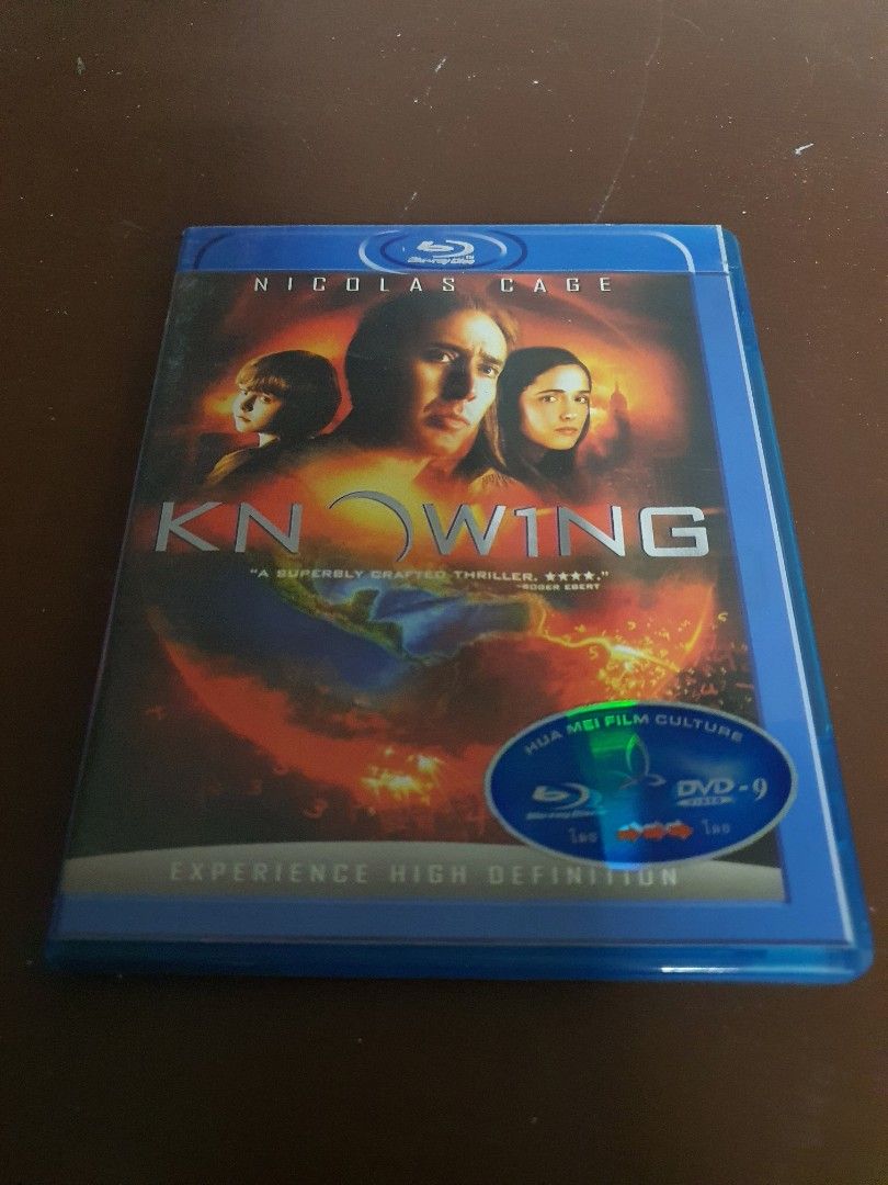 Knowing Blu-Ray disc, Hobbies & Toys, Music & Media, CDs & DVDs on Carousell