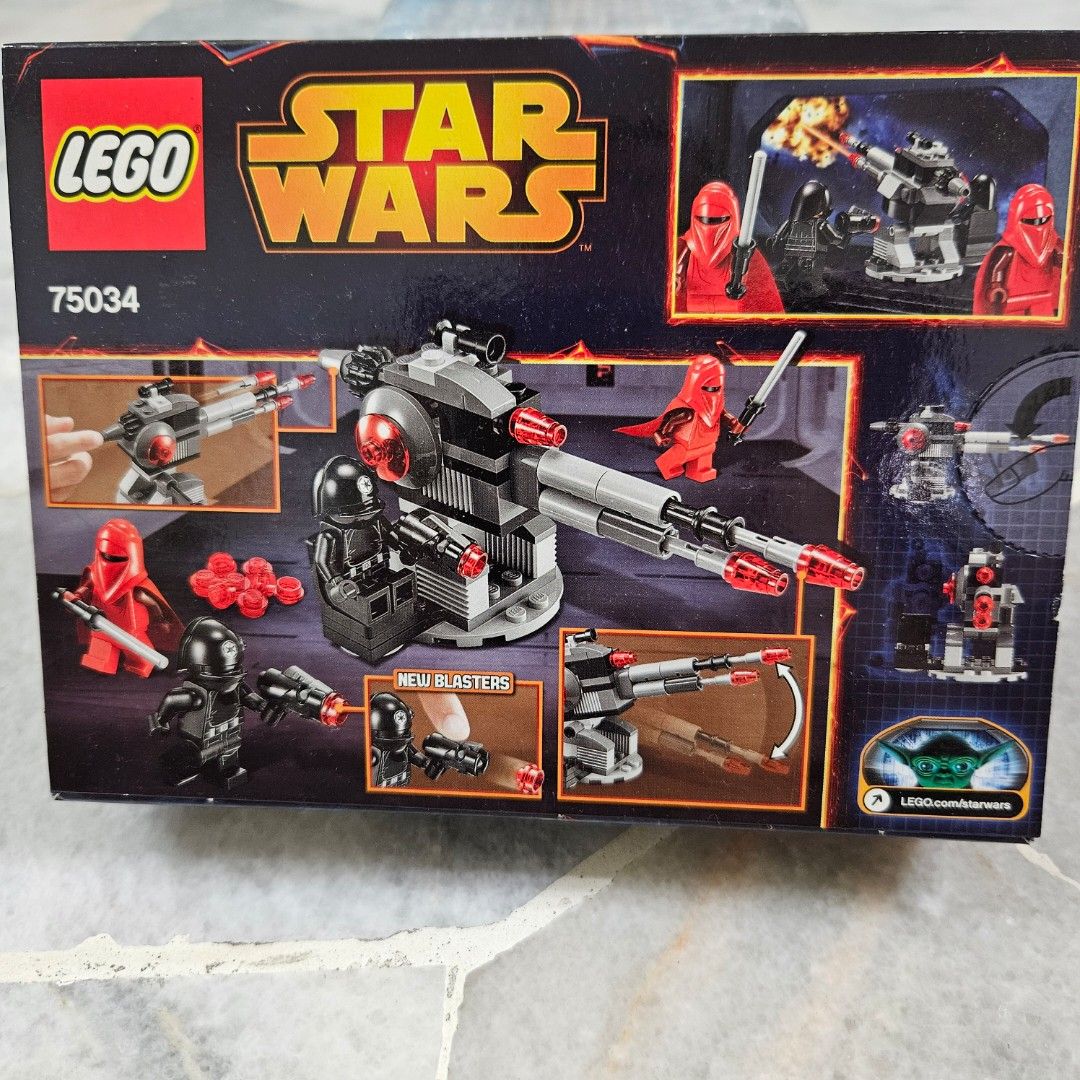 Lego 75034 Death Star Troopers Imperial Red Guard, Hobbies & Toys, Toys ...