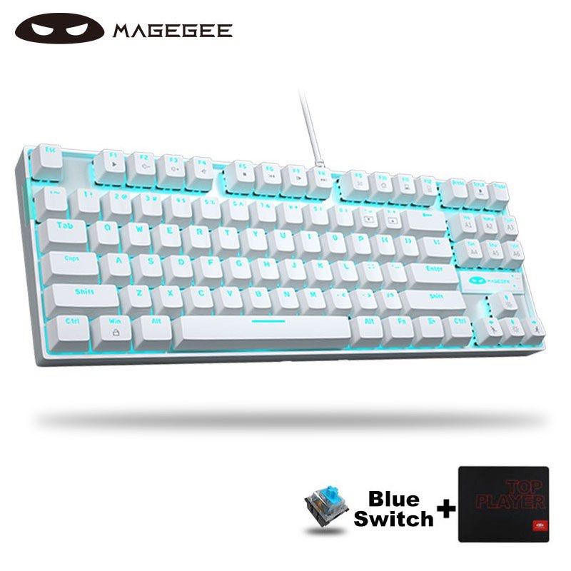 MAGEGEE Mechanical Keyboard Blue Switch, Computers & Tech, Parts ...