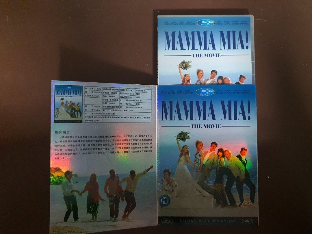 Mamma Mia Limited Edition HD DVD, Hobbies & Toys, Music & Media, CDs ...