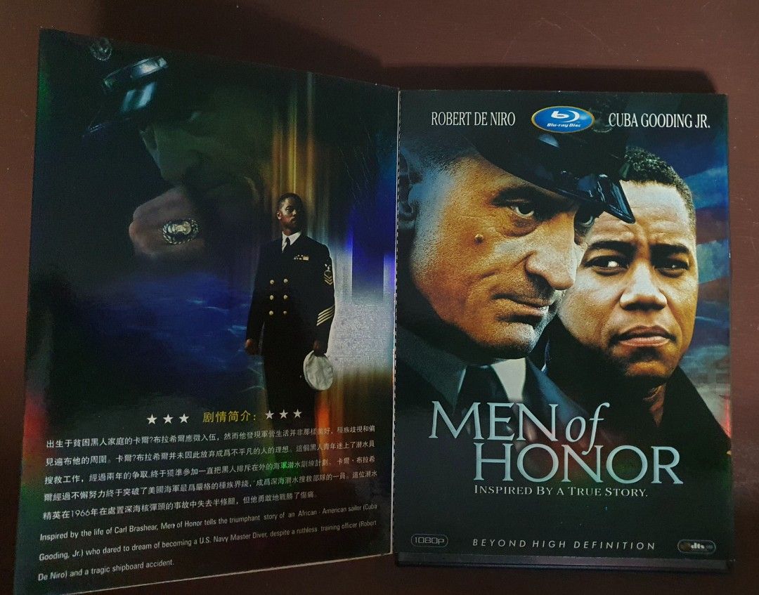 Men Of Honor Limited Edition HD DVD, Hobbies & Toys, Music & Media, CDs ...