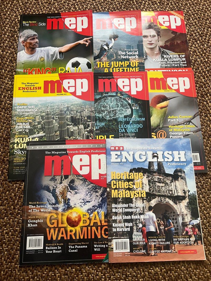 MEP ( Vol 1- Vol 8), Hobbies & Toys, Books & Magazines, Magazines on Carousell