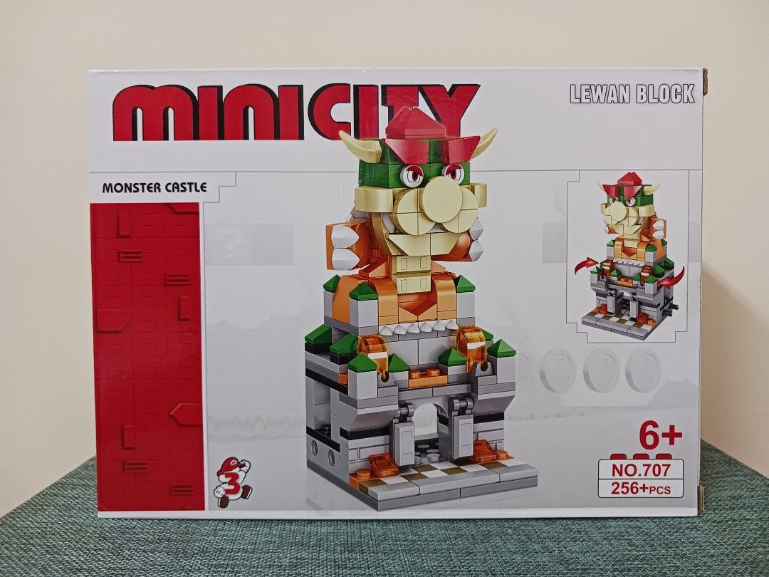 LEGO Mario Luigi Mini City Lewan Block 4 in 1, Hobbies & Toys, Toys ...