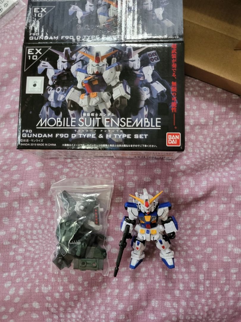 【三隻一齊賣】MSE EX 10 24 25 F90 D&H A&PV&M Type Formula Gundam Mobile Suite Ensemble 重裝 重奏 高達 鋼彈 扭蛋 ...