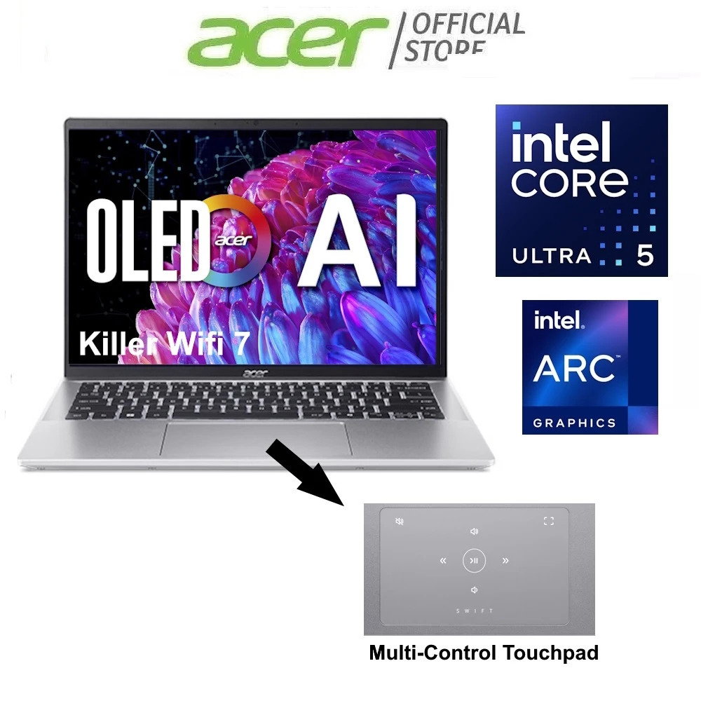 [NEW 2024 AI PC][Intel Core Ultra 5 125H] Acer Swift Go 14 | SFG14-73 ...