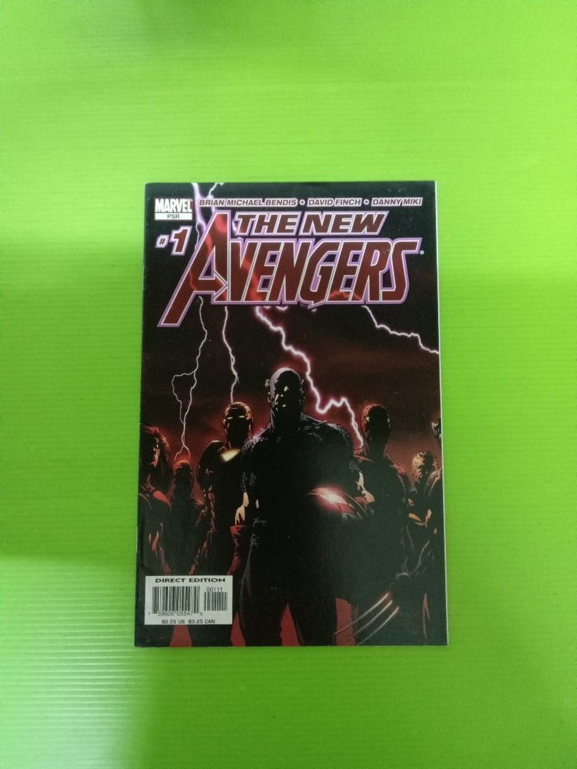 New Avengers #1 ( David Finch - Cover Art ) Marvel Comics, Hobbies ...