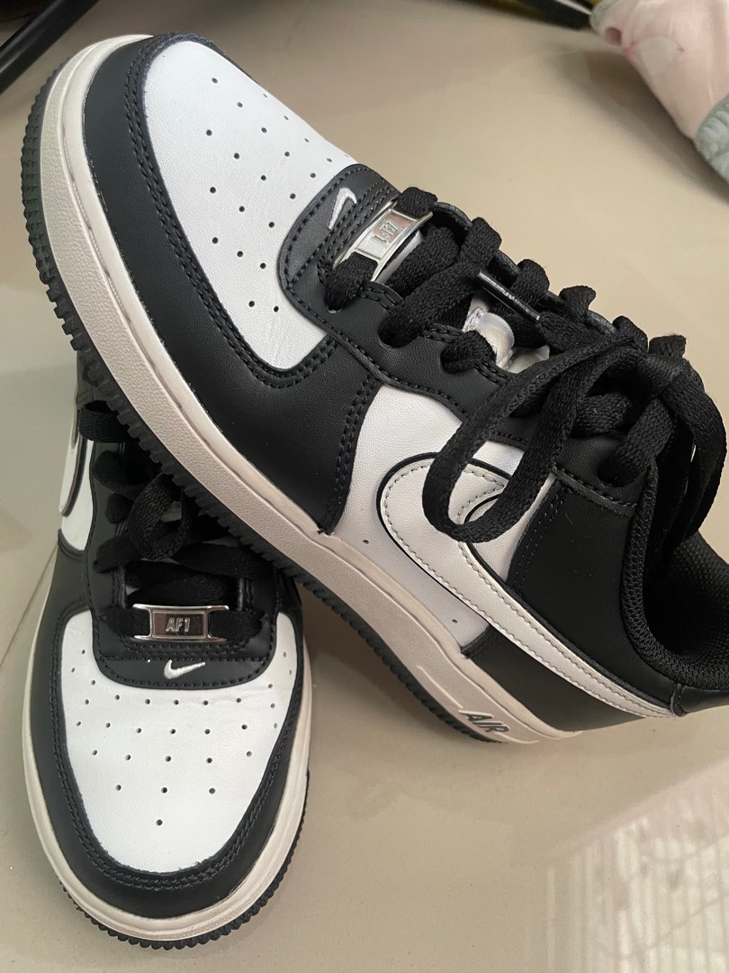 Nike Air Force Panda, Fesyen Wanita, Sepatu di Carousell