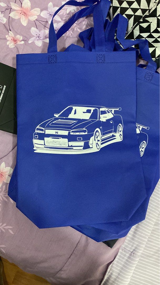 Nissan GTR R34 bag, Men's Fashion, Bags, Backpacks on Carousell