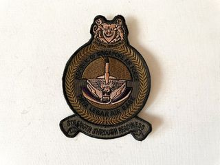 Obsolete Singapore Badge RSAF Air Force 6 AELG Sembawang Air Base ...