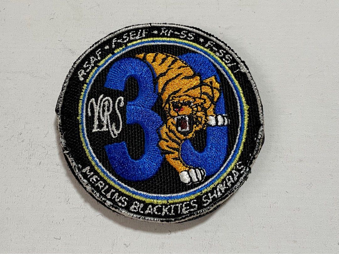 Obsolete Singapore Badge RSAF F-5E/F 30th Anniversary Air Force Cloth ...