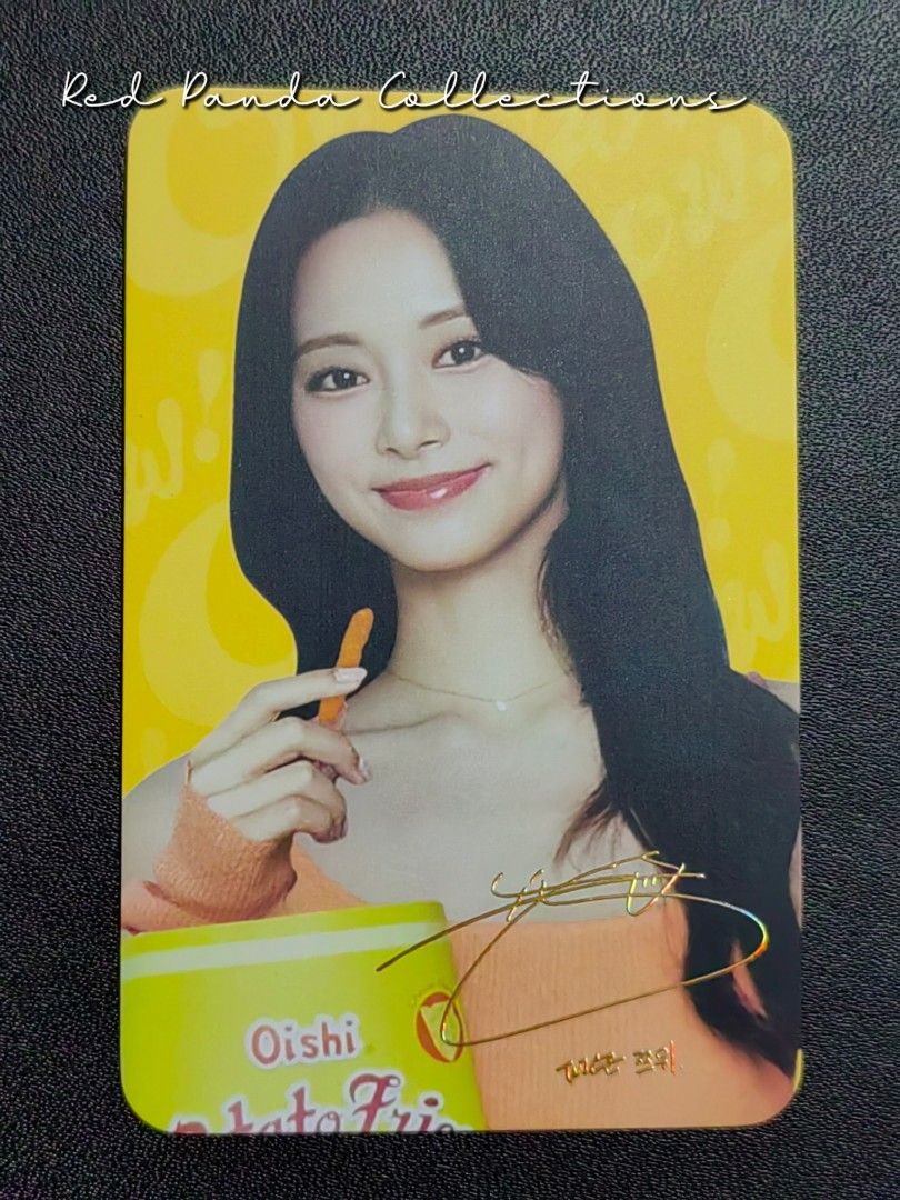 Oishi Limited Edition Twice Card - Tzuyu, Hobbies & Toys, Memorabilia & Collectibles, K-Wave on ...