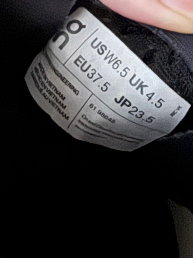 On cloud cloudmonster frost and cobalt US6.5 UK4.5 EU37.5, Women's Fashion, Footwear, Sneakers ...