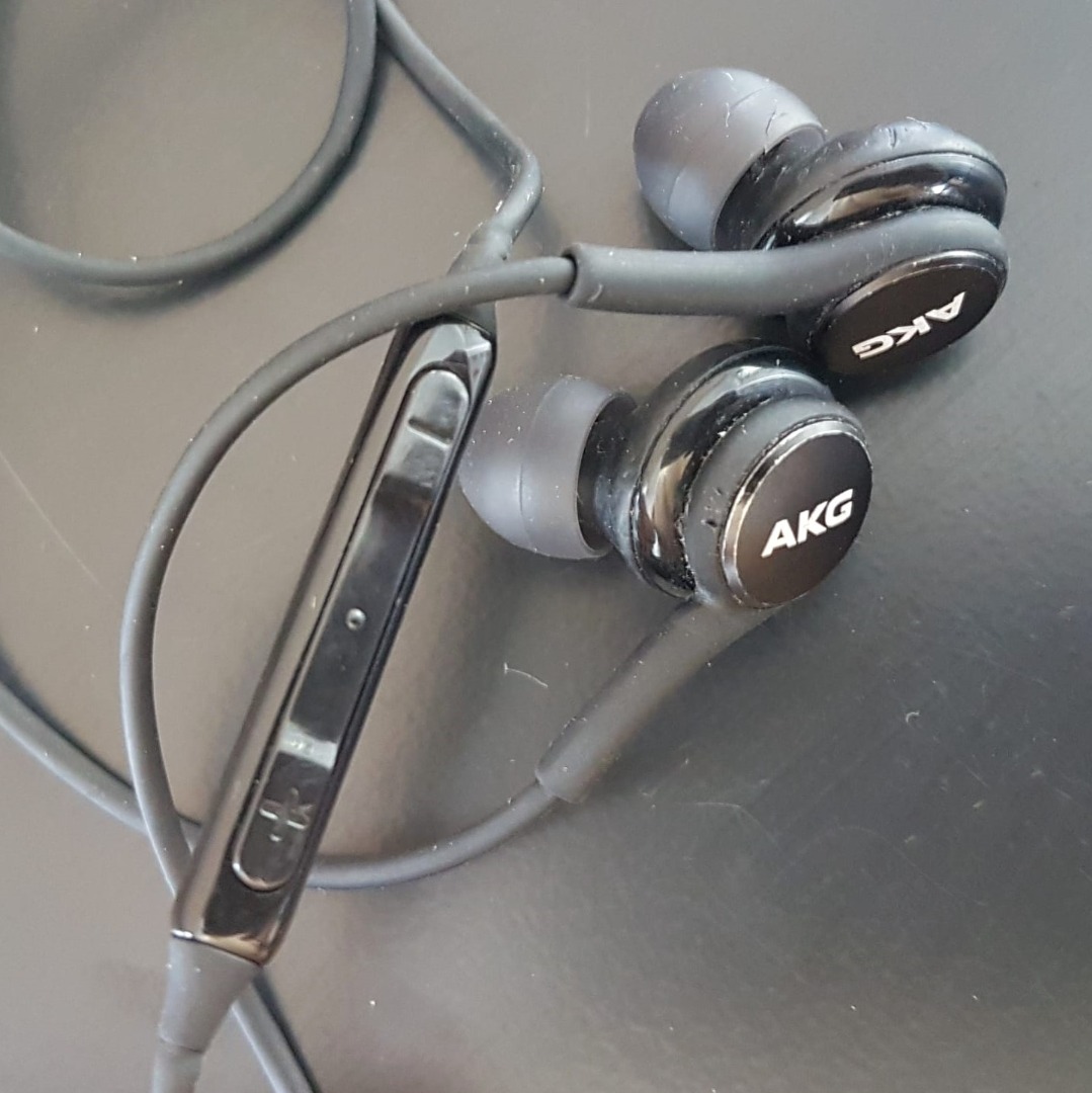 Original AKG Accessories, AKG Earpiece, 2-way Speakers, Fabric Corded ...