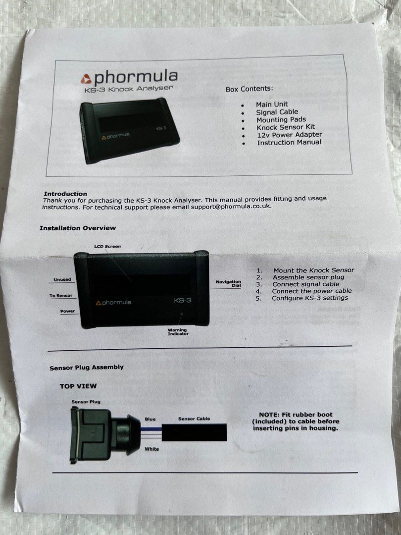 Phormula KS 3 knock analyzer, Car Accessories, Electronics & Lights on Carousell