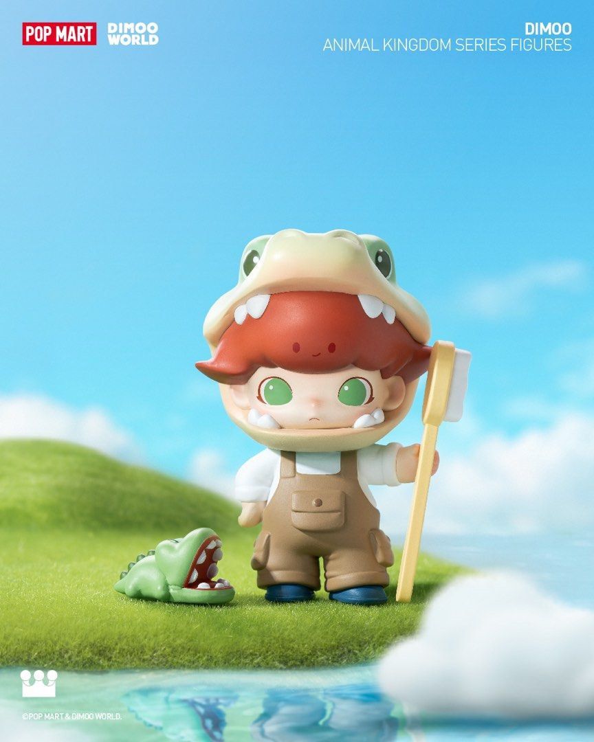 Popmart dimoo animal kingdom, Hobbies & Toys, Toys & Games on Carousell