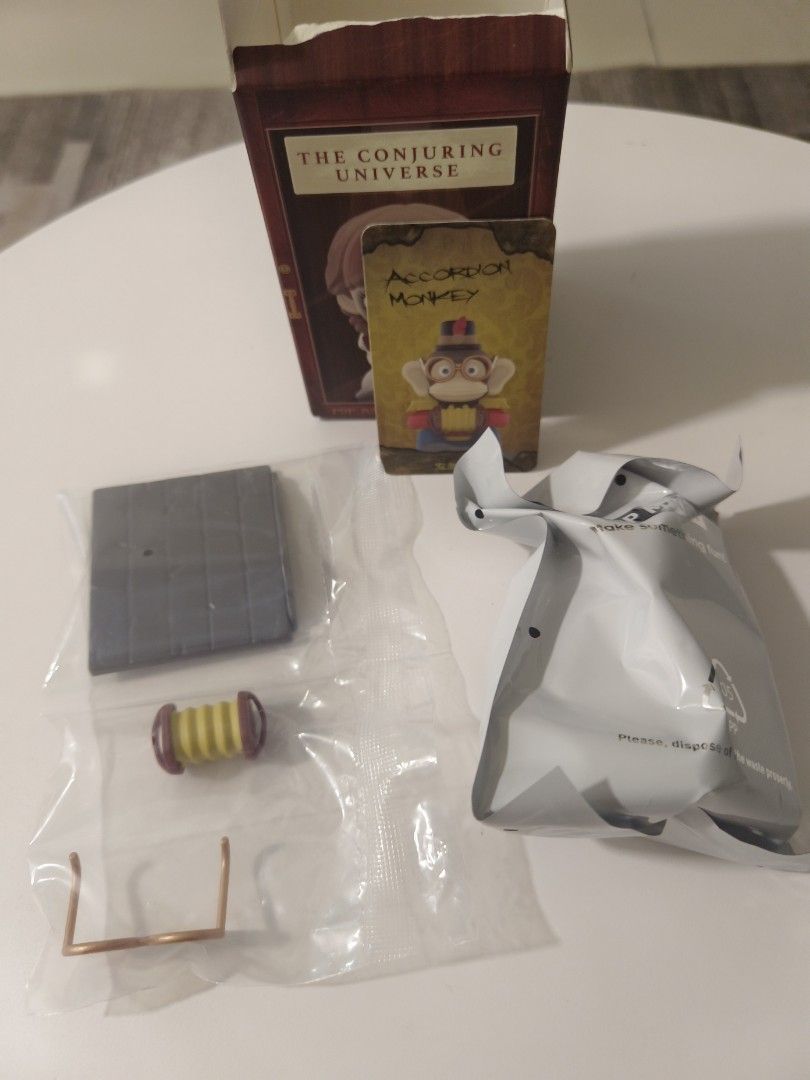 Popmart x The Conjuring (Accordion Monkey), Hobbies & Toys, Toys ...