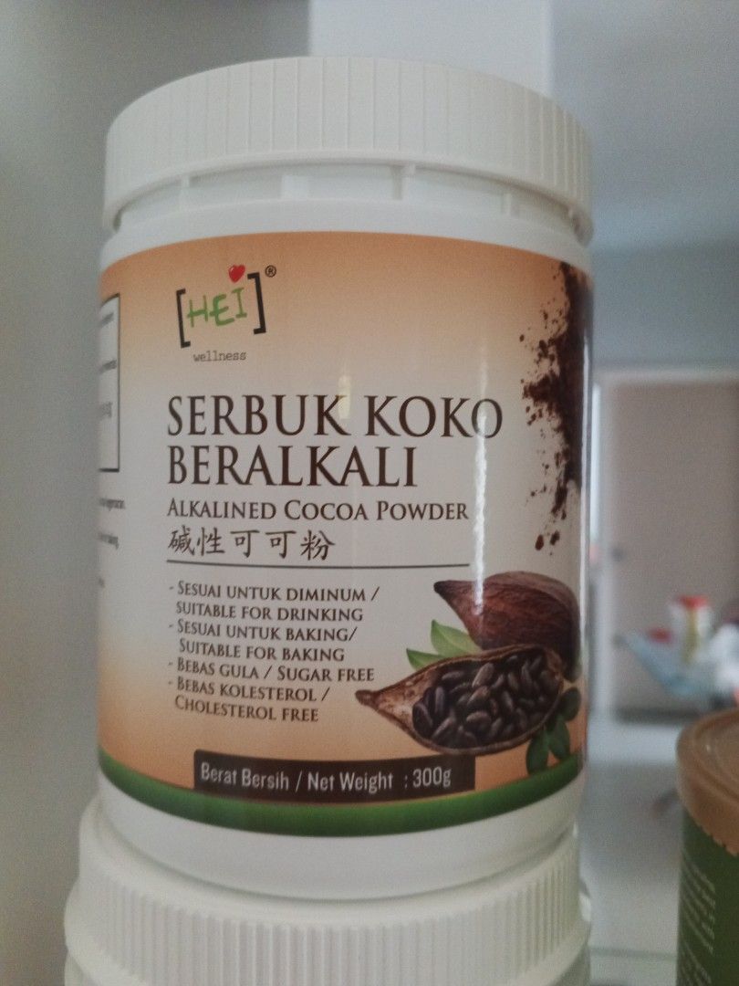 Protein soya and serbuk koko, Health & Nutrition, Health Supplements ...