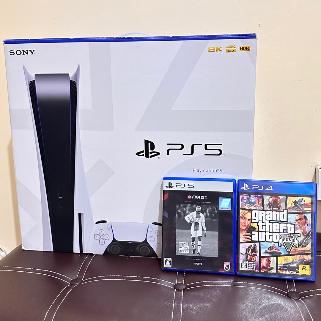 Ps5 Disc Edition, Video Gaming, Video Game Consoles, PlayStation on ...