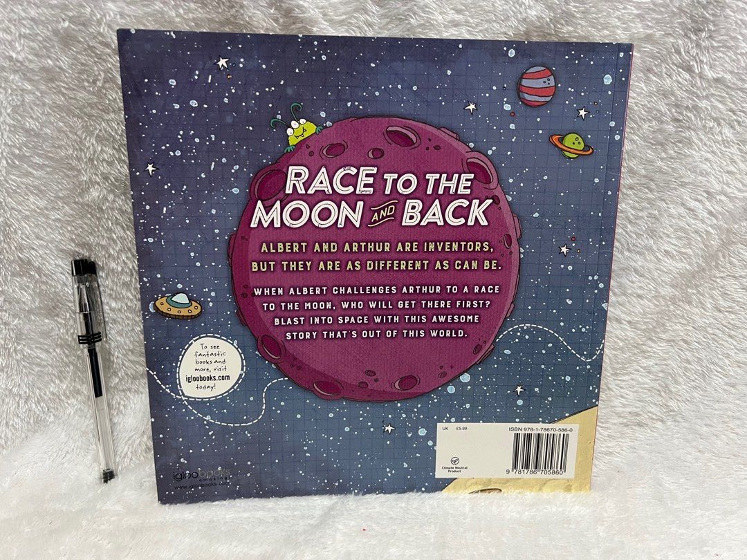 Race to the Moon and Back, Hobbies & Toys, Books & Magazines, Children ...