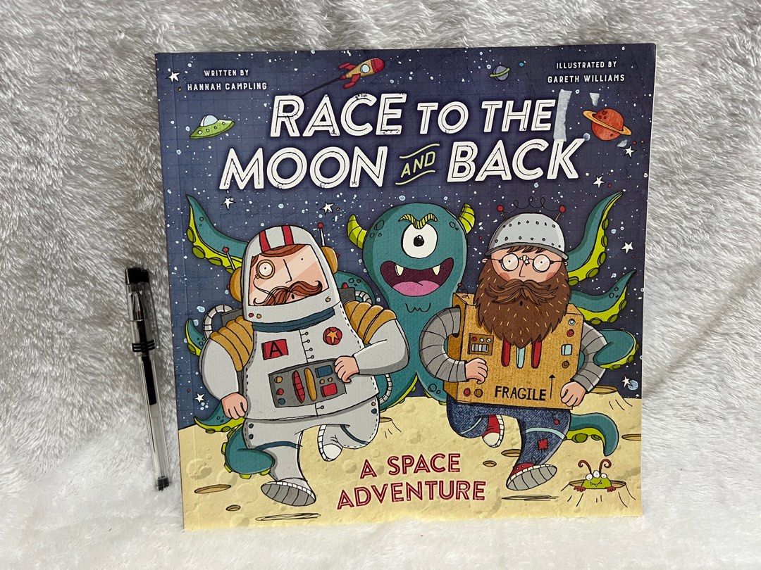 Race to the Moon and Back, Hobbies & Toys, Books & Magazines, Children ...